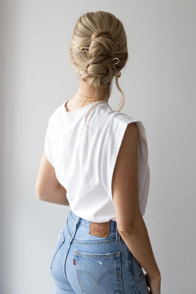 Kristin Ess French Pin Hair Tutorial - Alex Gaboury