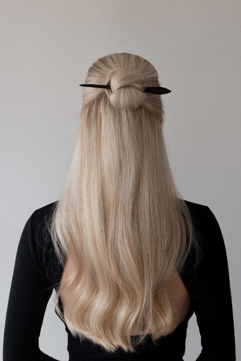 HOW TO: HAIR STICK TUTORIAL 🥢 Half Up Half Down + VIDEO