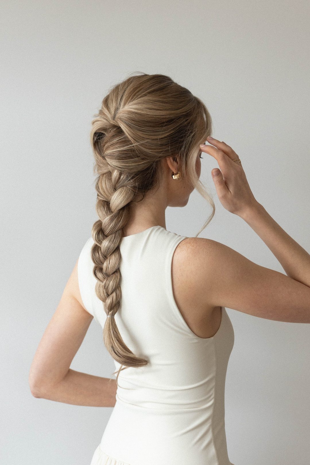 3 Easy Spring Hairstyles ️ Braided Ponytails for Medium to Long Hair