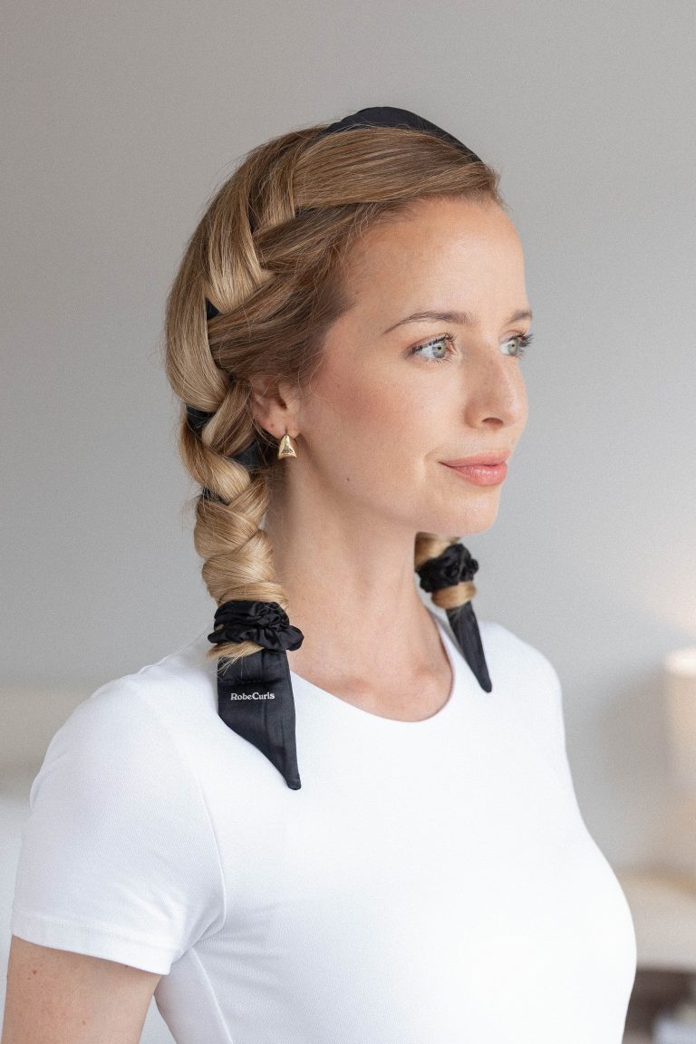 The BEST Heatless Curls Tutorial ️ Criss-Cross Method - Alex Gaboury